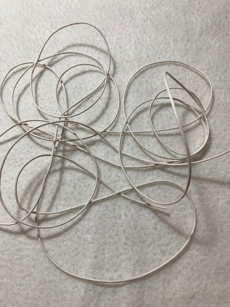 White Cotton Cording 1/16" wide x 10 Yards – Prism Fabrics & Crafts