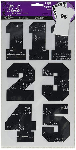 Iron-On Numbers, Black – Prism Fabrics & Crafts